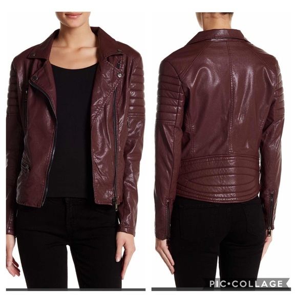 Blank NYC | Jackets & Coats | Blank Nyc Faux Leather Frankenstorm Moto Jacket | Poshmark